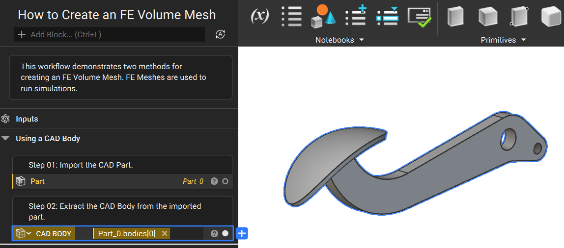 How to create an FE Volume Mesh – nTop Support