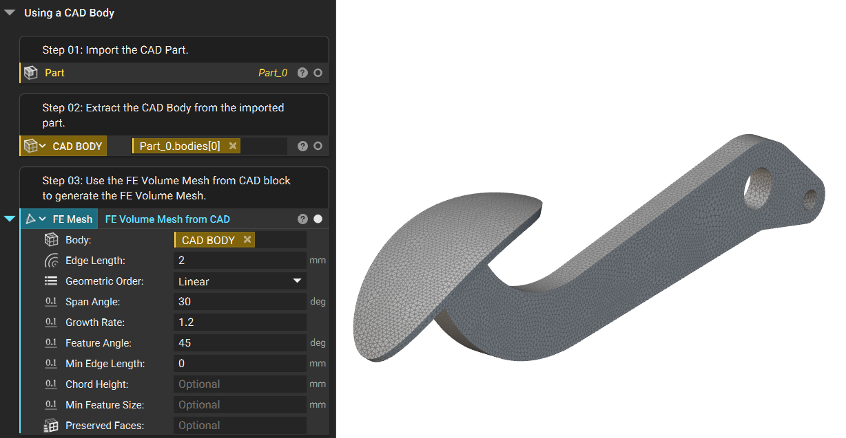 How to create an FE Volume Mesh – nTop Support