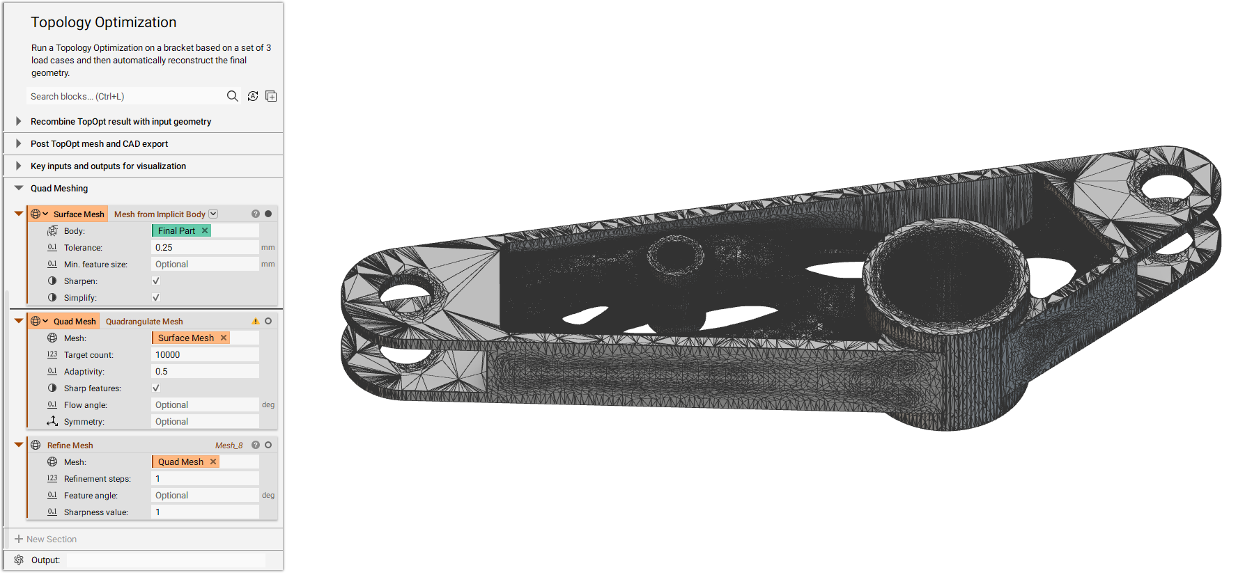 How to create a quad mesh – nTop Support