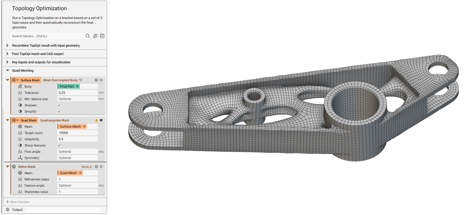 How to create a quad mesh – nTop Support